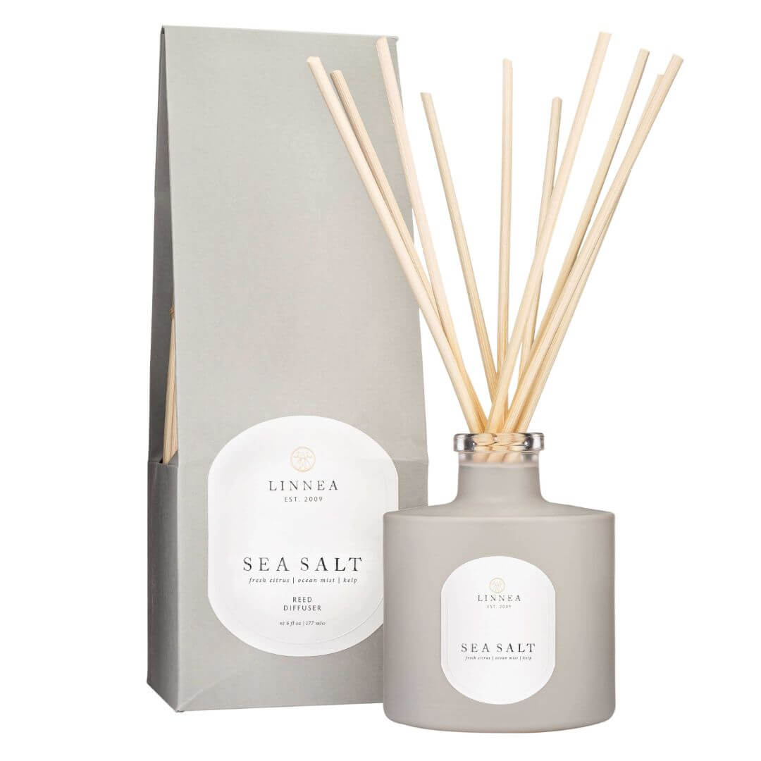 Linnea Reed Diffuser, Sea Salt — Solange & Frances