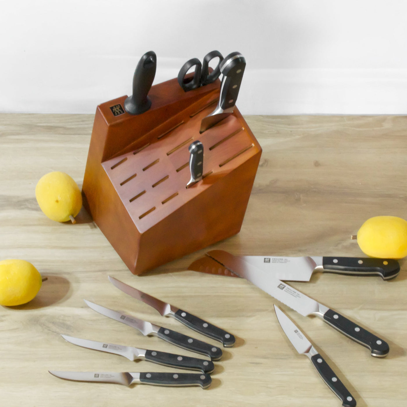 Zwilling Pro 12 piece knife block set — Solange & Frances