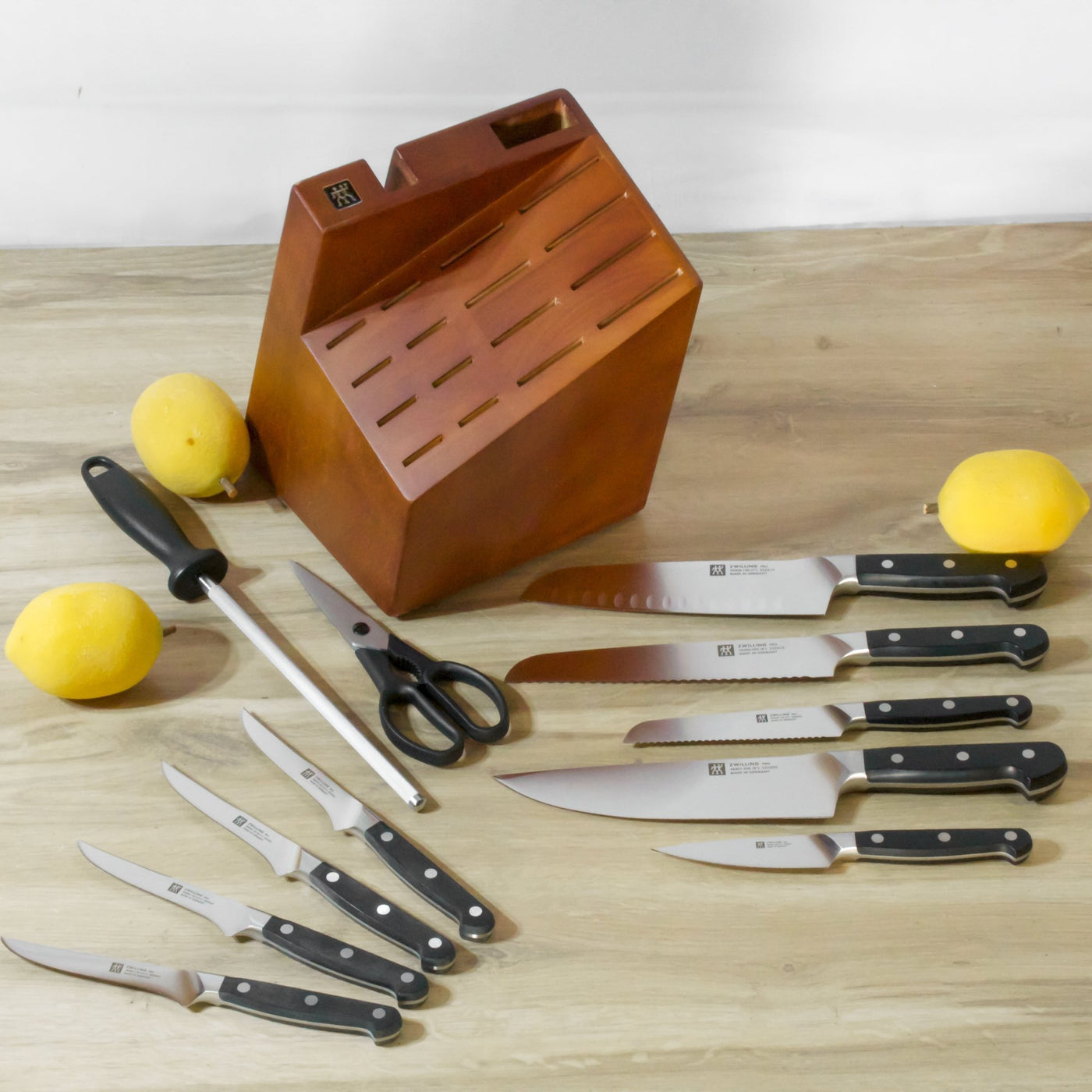 Zwilling Pro 12 piece knife block set — Solange & Frances