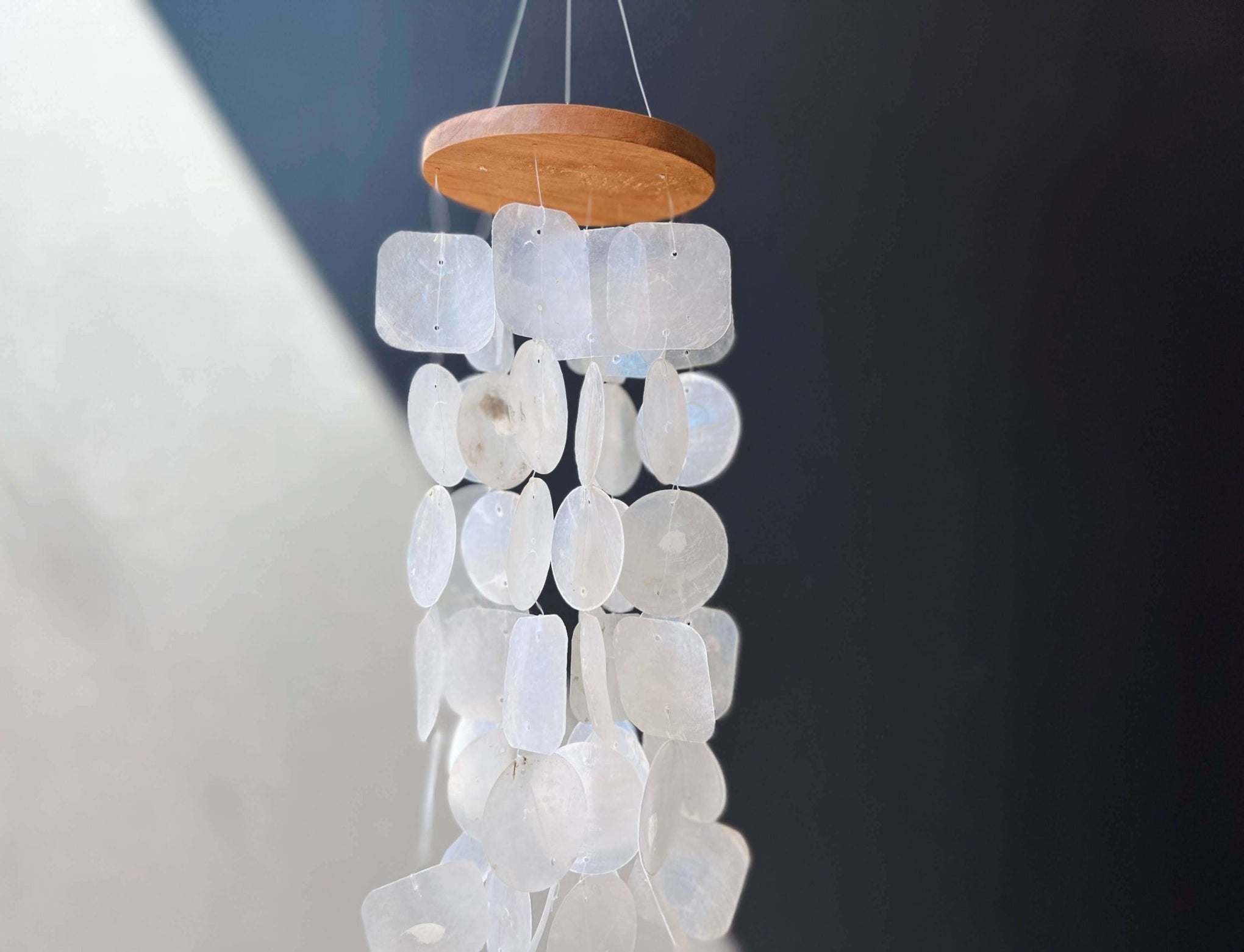 Wind Chimes for Outside - Capiz Shell — Solange & Frances